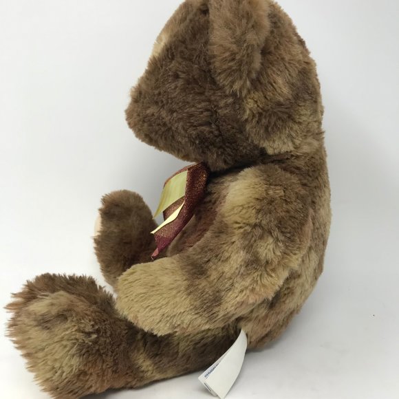 Hug Fun | Toys | Hug Fun Hugfun Plush 2 Brown Marbled Bear Heart Foot ...